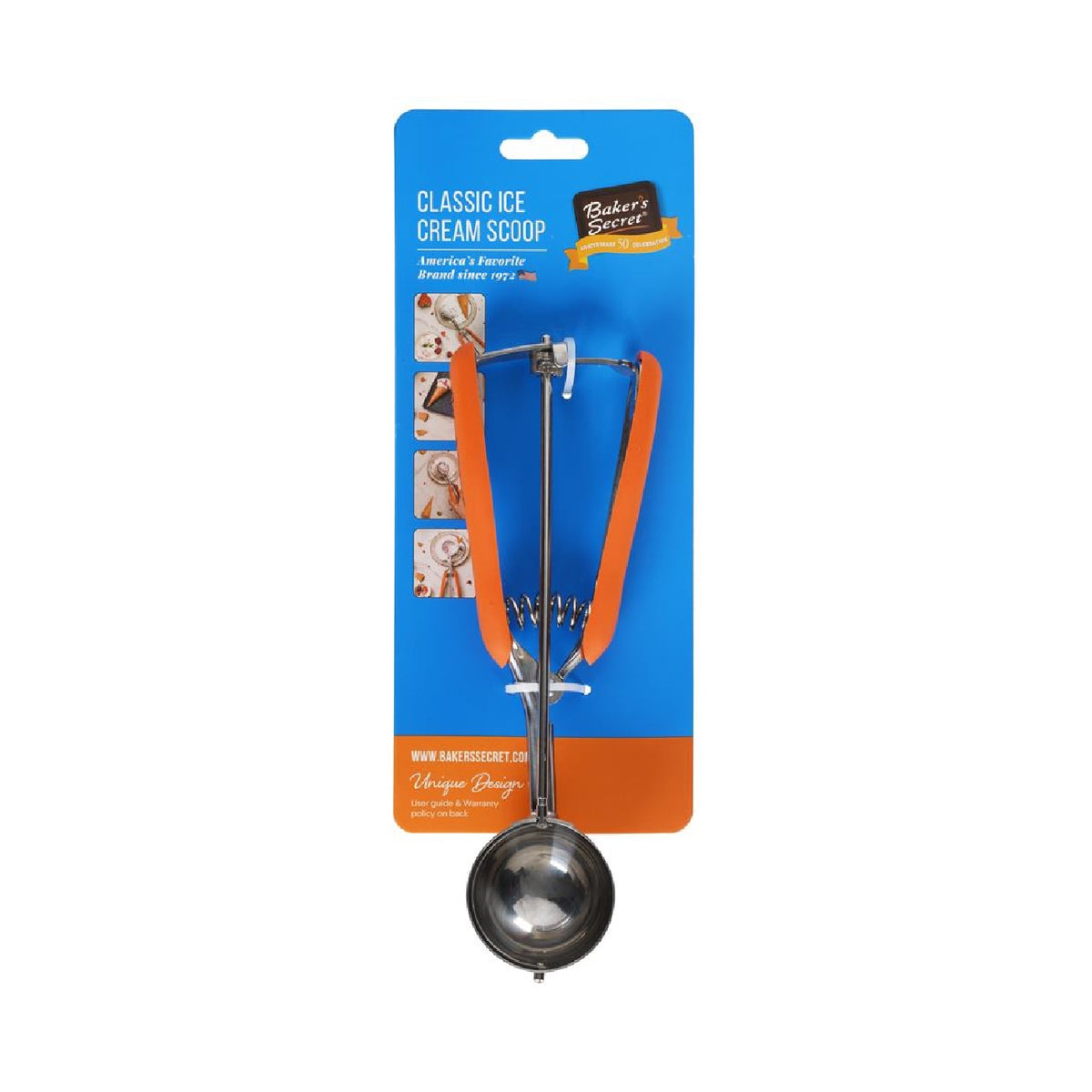 Ice Cream Scoop size:8.7x2.4x3.1 Inch Cup Dia. 2 Inch - #BS40539 ...