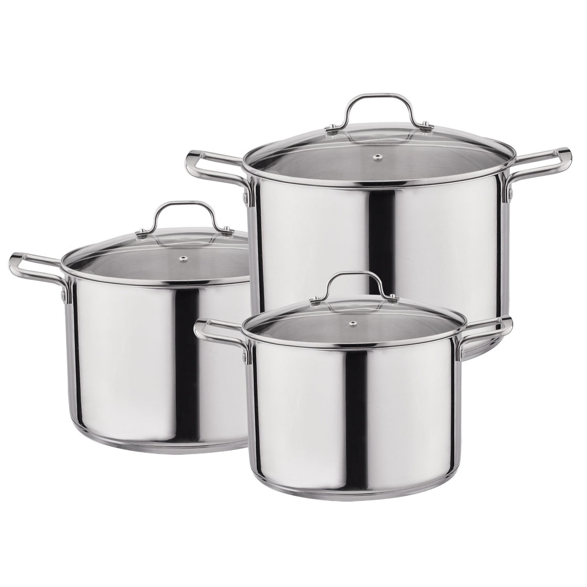 Gourmet Edge - Non-Stick Stainless Steel Stock Pot with Lid #20-3033 ...
